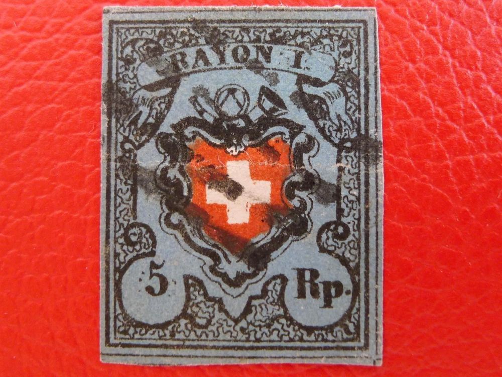 15II, T.6 A3-U mit STRICH-RAUTE unbekannter HERKUNFT +Attest (Gebraucht ...