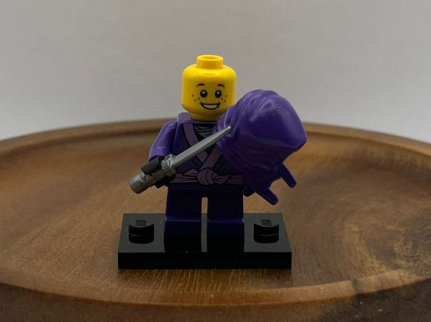 Lego Ninjago Lil' Nelson - Dark Purple Robe (njo0263) (Gebraucht) in ...