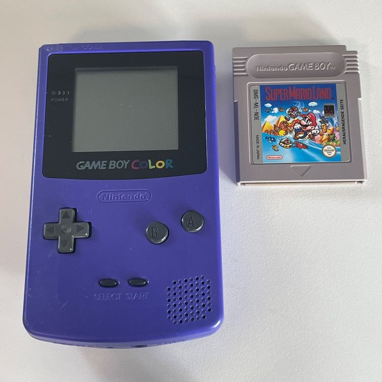 Gameboy Color Violett + Super Mario (Gebraucht) in Mollis für CHF 129 ...