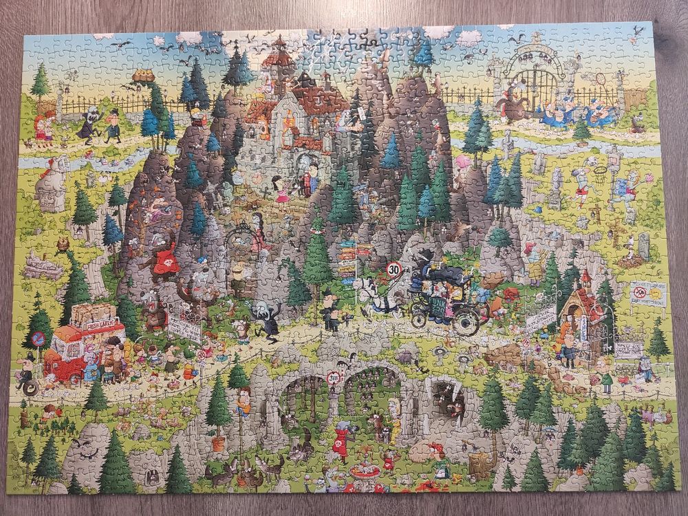 Funky Zoo Puzzles: Transsylvanian Habitat, 1000 Teile (Gebraucht) in ...