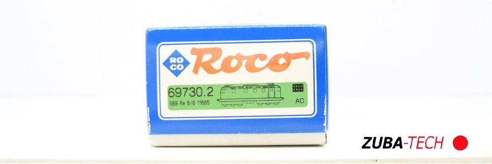Roco 69730.2 E-Lok Re 6/6 Ziegelbrücke SBB Analog mit OVP (Gebraucht ...