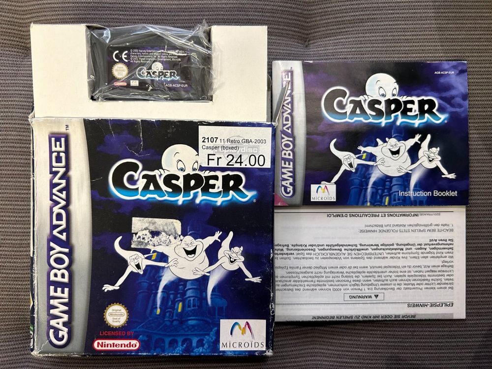 Casper Game Boy Advance ^__^ | Kaufen auf Ricardo