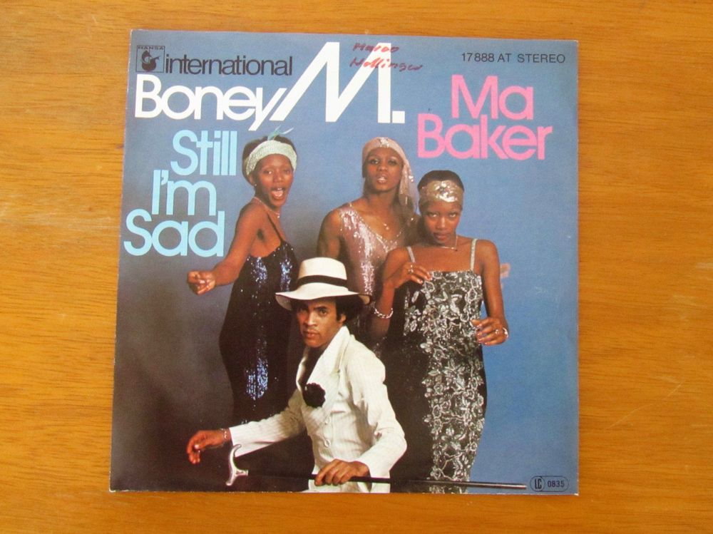 BONEY M.: Ma Baker / Stil I`am Sad (Gebraucht) in Seengen für CHF 3 – mit Lieferung auf Ricardo ...