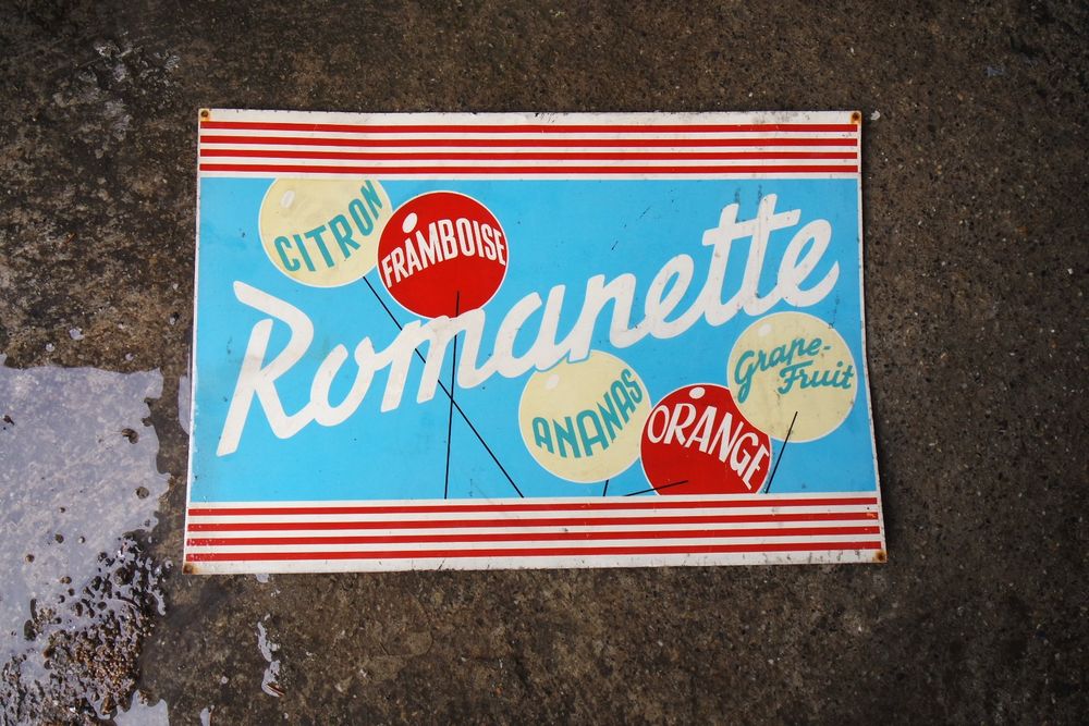 PLAQUE ÉMAILLÉE °°° ROMANETTE °°° | Kaufen auf Ricardo