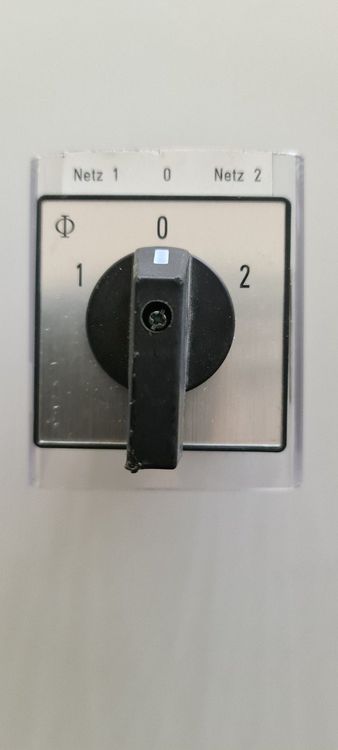 Netzumschalter K&N C32A, 4-P, NETZ -0- NOT, N-vorauseilend (Gebraucht ...