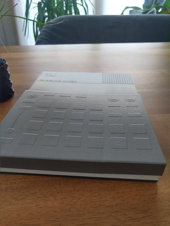 Decksaver/Cover grau für Teenage Engineering EP-133 K.O. II (Neu und ...