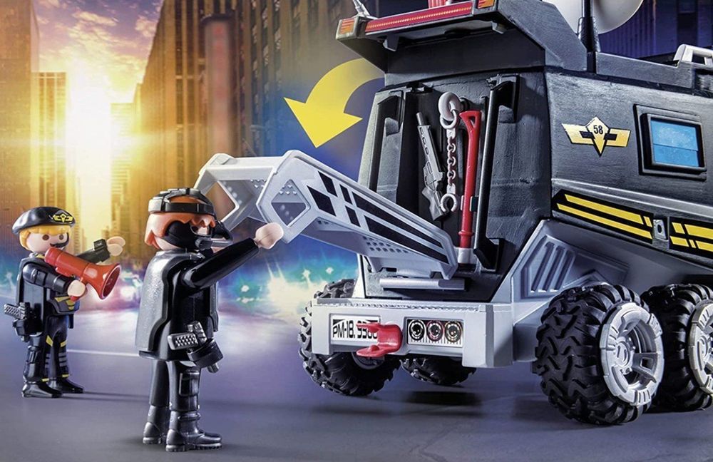 Elegantes Sek Truck Playmobil Bild