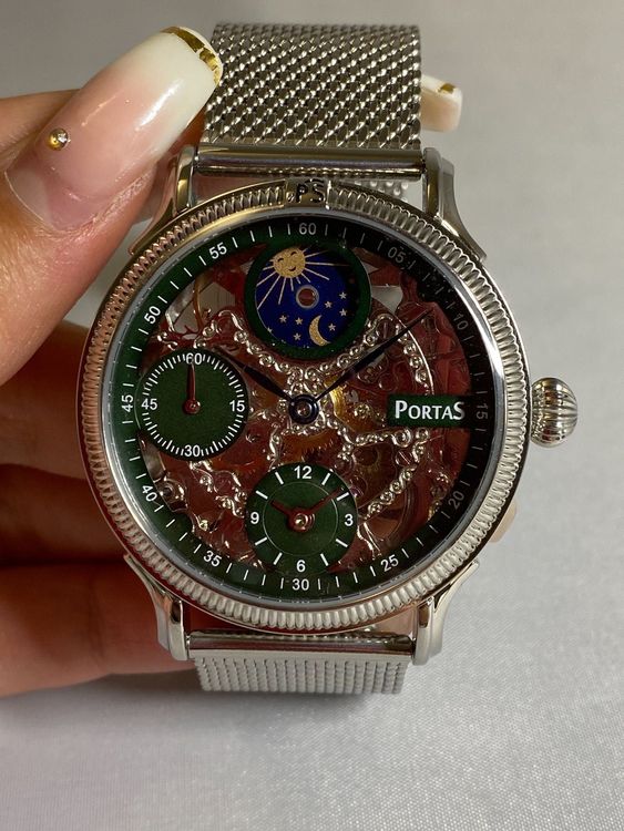 Portas Uhr, neu läuft Handaufzug | Acheter sur Ricardo