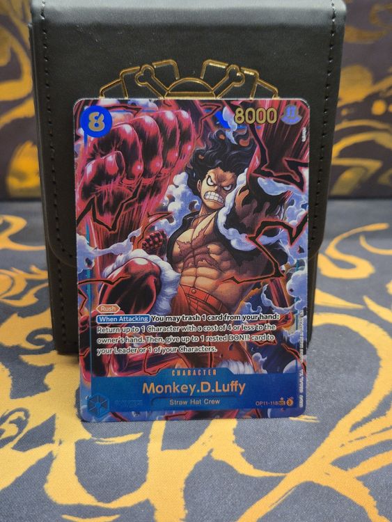 One Piece Card Game OP11-118 SEC☆ Luffy (Neu (gemäss Beschreibung)) in ...