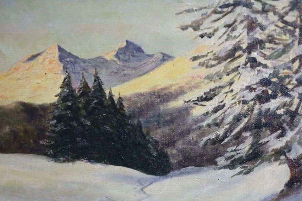 Carl Friedrich Felber 1880-1932, Öl auf Leinwand, signiert (Gebraucht) in Zug für CHF 95 – mit ...