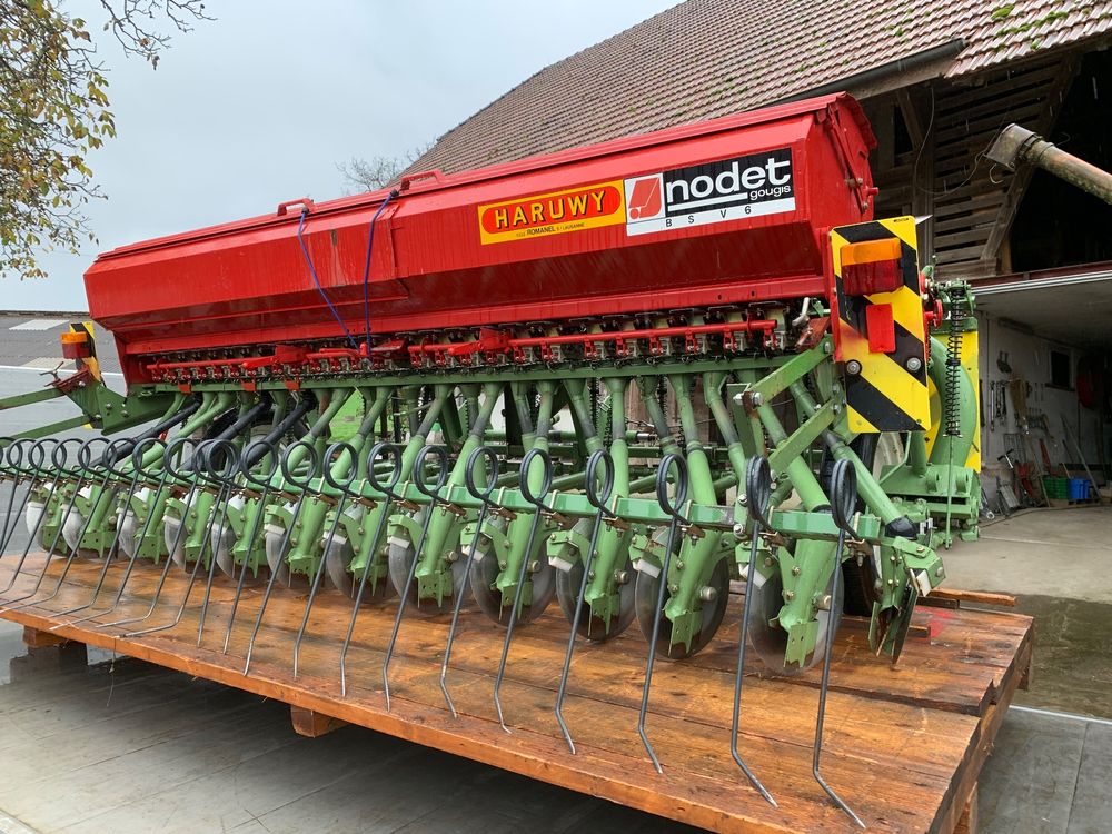 Säemaschine 3m Nodet BS V6 Scheibenschar (Gebraucht) in Schüpfen für CHF 4800 – nur Abholung auf ...