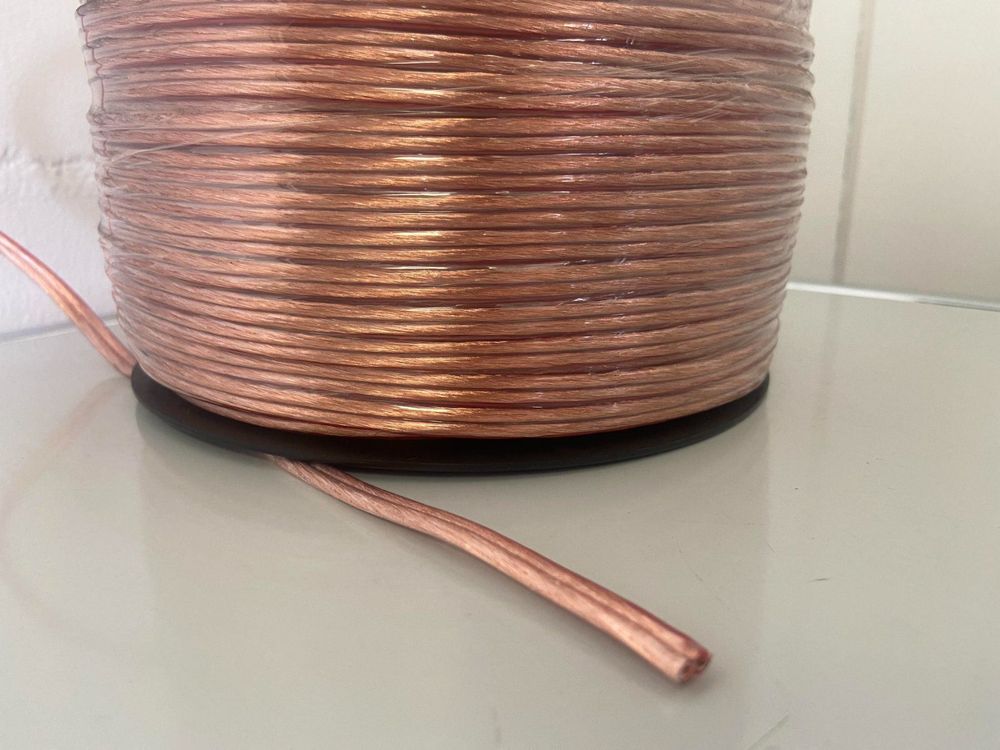 Lautsprecherkabel 2x1.5mm2 Feinstdrähtig (Neu und originalverpackt) in ...