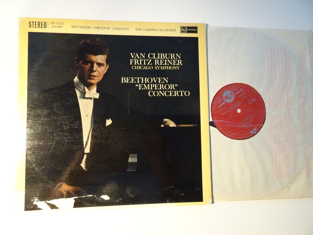 VAN CLIBURN - REINER - Beethoven Cto 5 'Emperor' - RCA UK (Gebraucht) in Basel für CHF 10 – mit ...