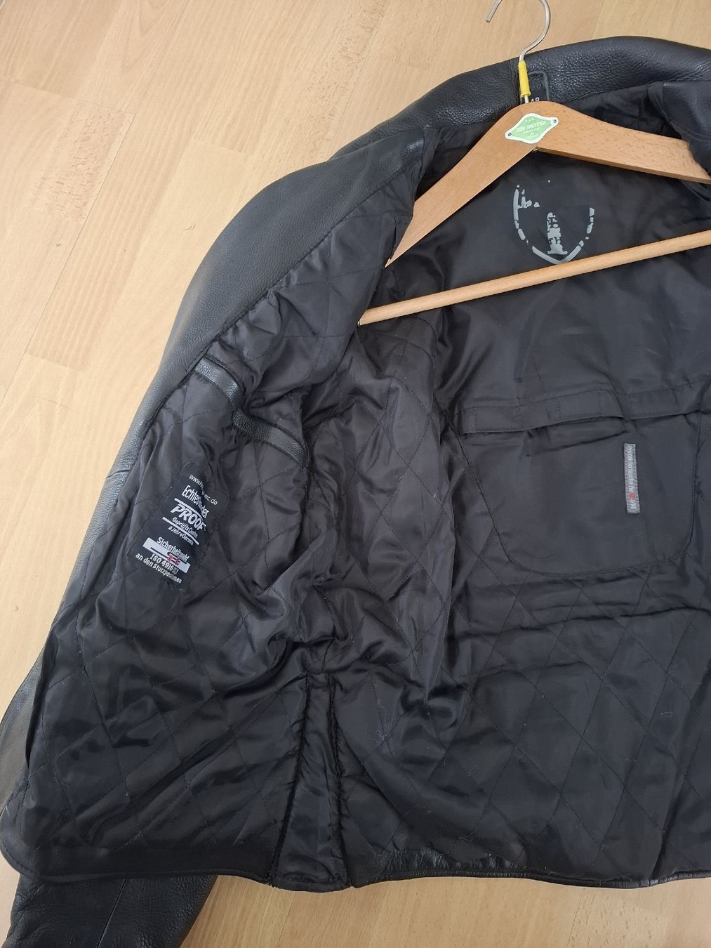 Blouson moto cuir taille M (48) super état top Zustand (D'occasion) à ...