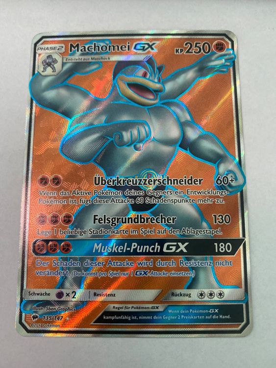 Pokemonkarte Machomei GX | Kaufen auf Ricardo