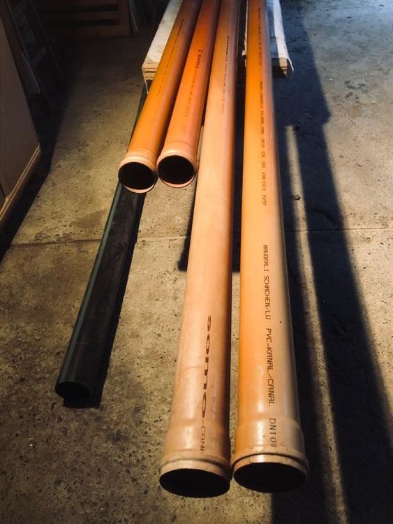 4 PVC-Rohre ungebraucht | Kaufen auf Ricardo
