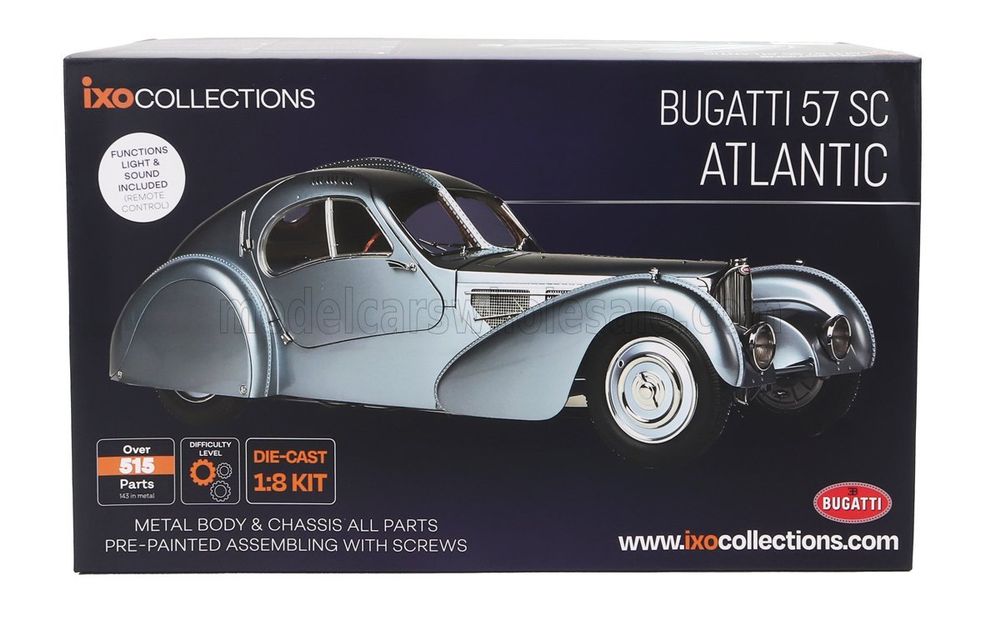 IXO-MODELS 1/8 BUGATTI TYPE 57 SC ATLANTIC 1936 MODEL-KIT | Kaufen auf ...