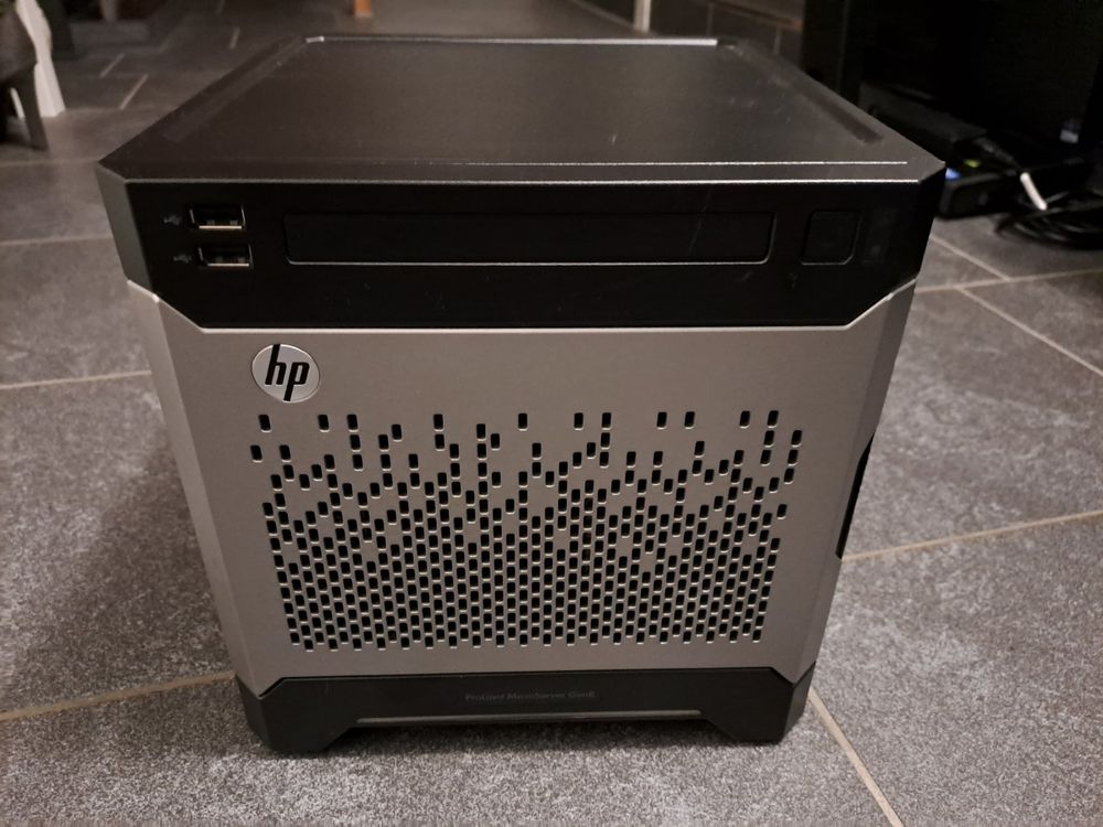 HP ProLiant MicroServer G8 Xeon E3-1220L@2.3GHz 16GB RAM SSD (Gebraucht ...