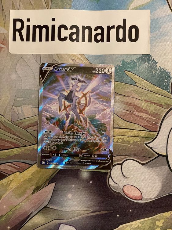 166/172 ArceusV Arceus V 2022 Brilliant Stars Pokemon EN (Gebraucht) in Niederweningen für CHF ...