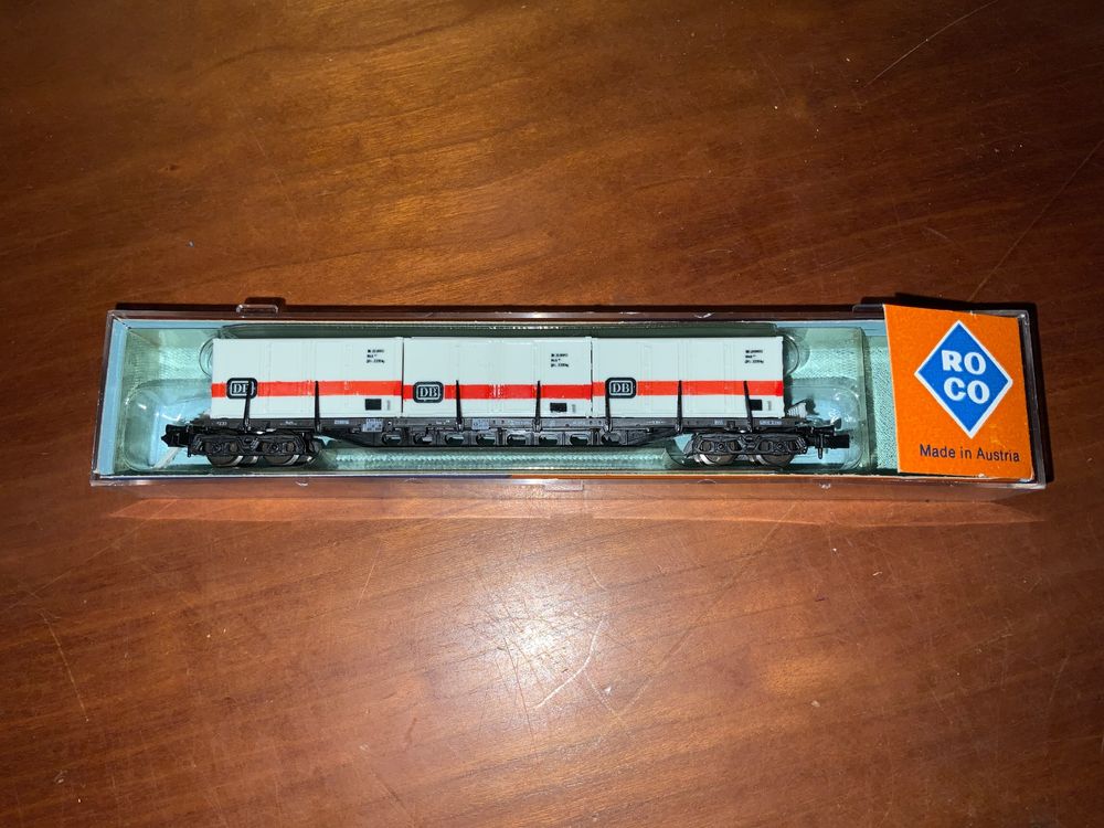 Roco Container-Tragwagen N-2363 (Neu (gemäss Beschreibung)) in Windlach ...
