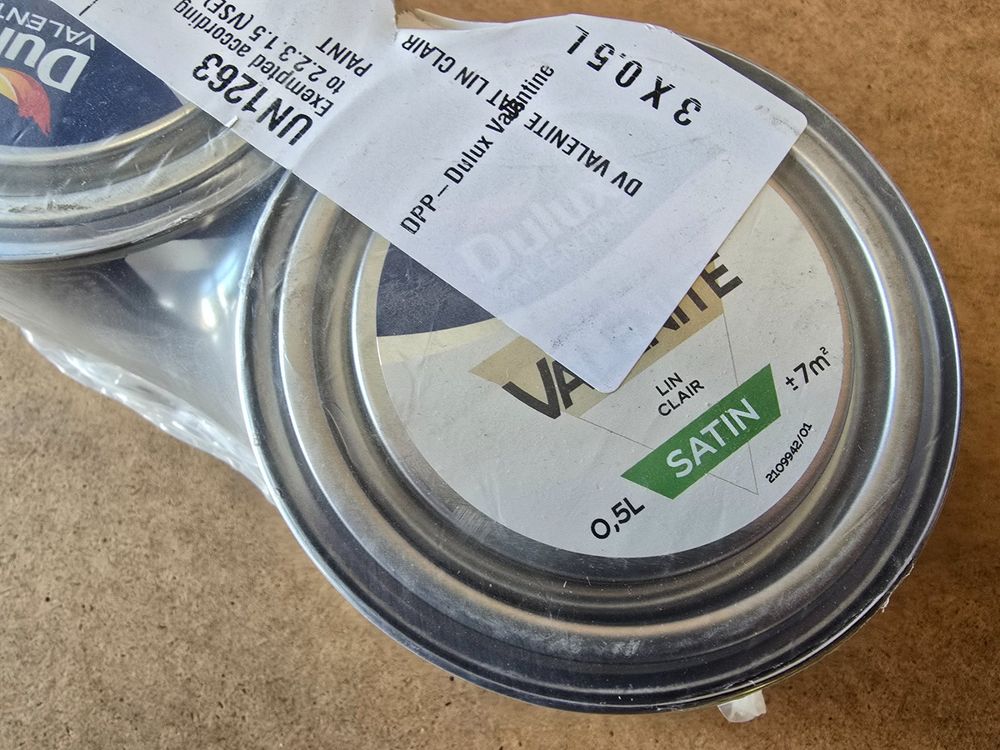 3x 0,5l Dulux Farbe Lin Clair für Holz usw. ab 1.- (Neu (gemäss ...