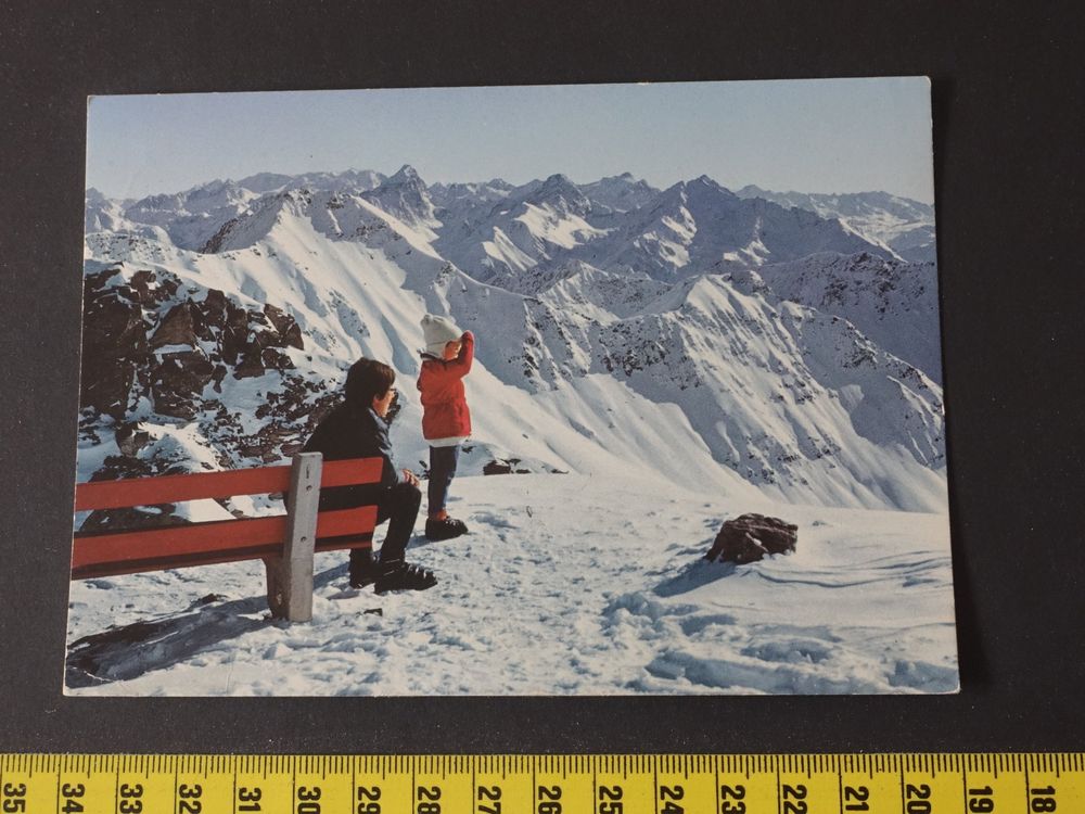 Lenzerheide - Valbella, Rothorngipfel, belebt, 1971 | Kaufen auf Ricardo