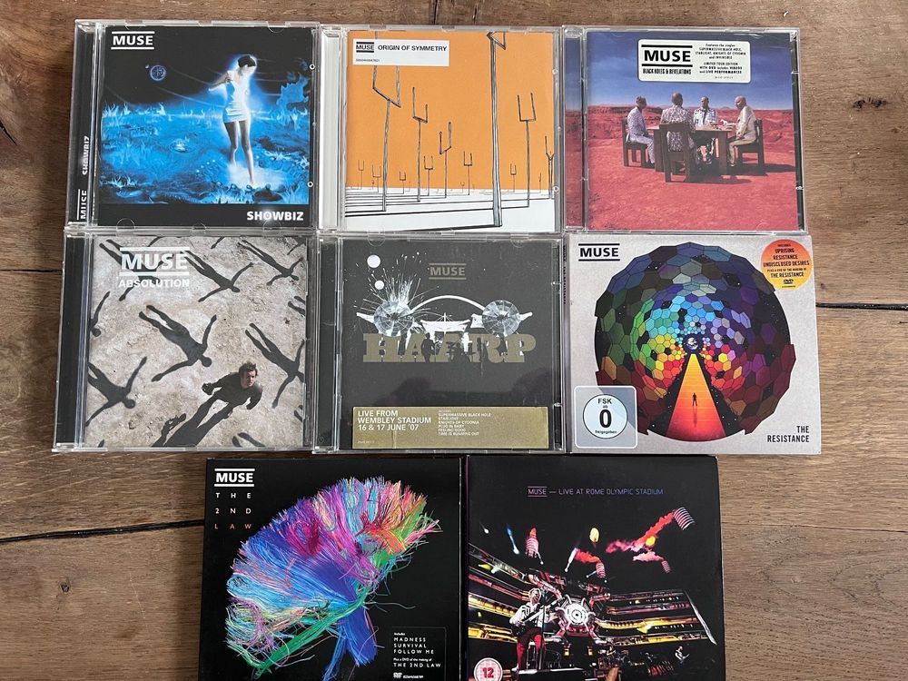 Muse CD’s collection (Gebraucht) in Le Mont sur Lausanne für CHF 40 ...