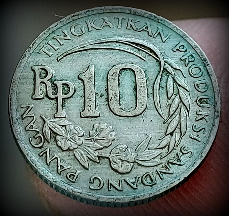 INDONESIEN 10 RUPIAH 1971 (Gebraucht) in für CHF 1 – mit Lieferung auf ...