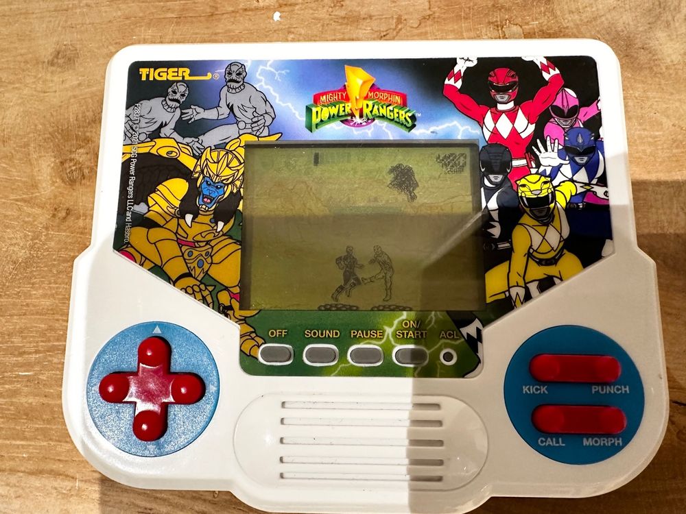 Hasbro Tiger Electronics lcd spiel power rangers handheld | Kaufen auf ...