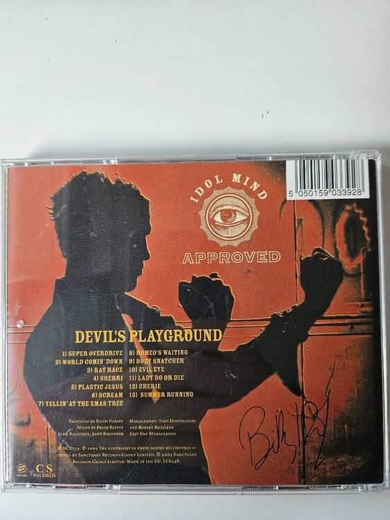Billy Idol - Devil's Playground CD (Gebraucht) in Horgen für CHF 1 ...