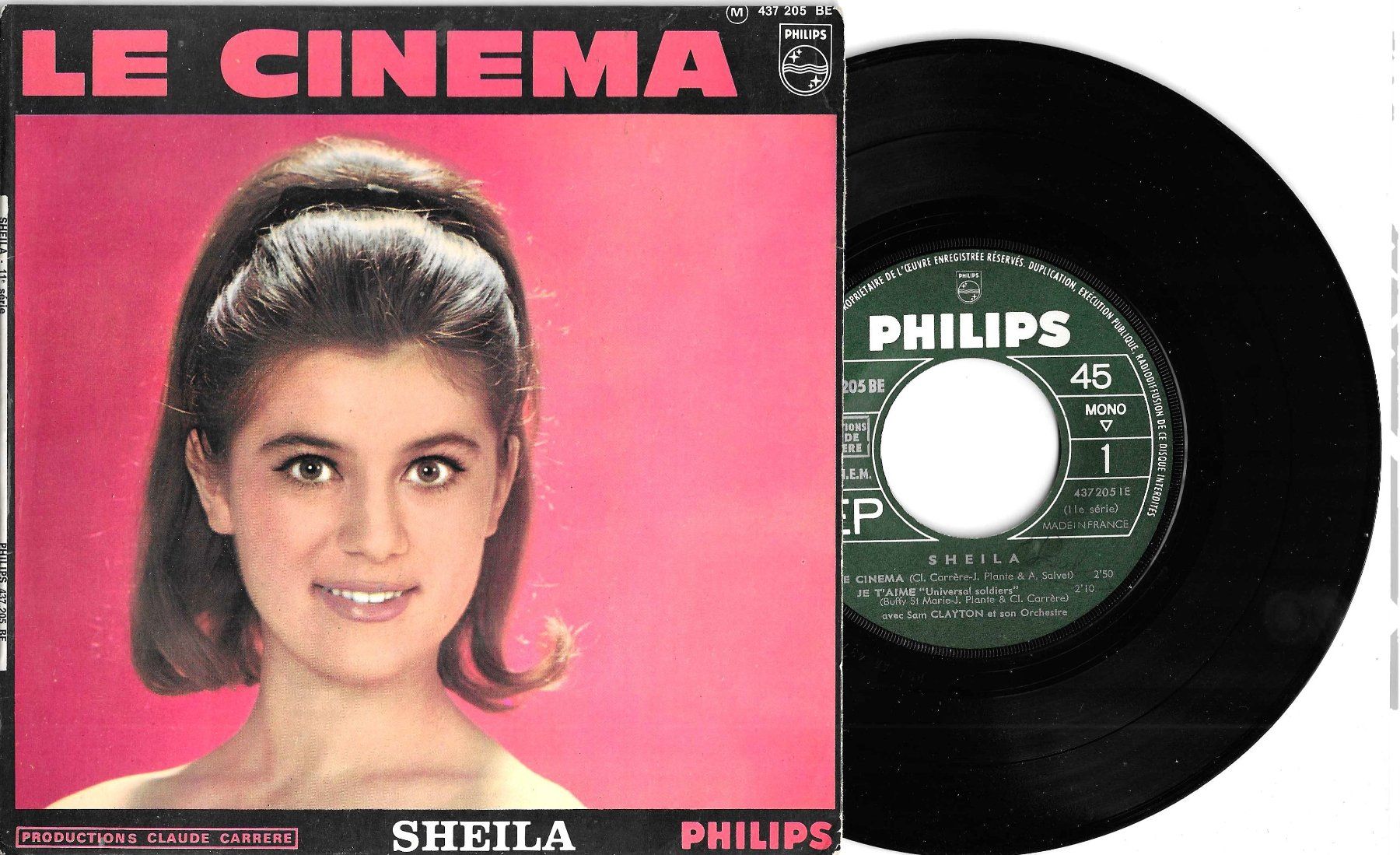 Sheila EP - Le cinéma (Gebraucht) in Savagnier für CHF 3 – mit ...