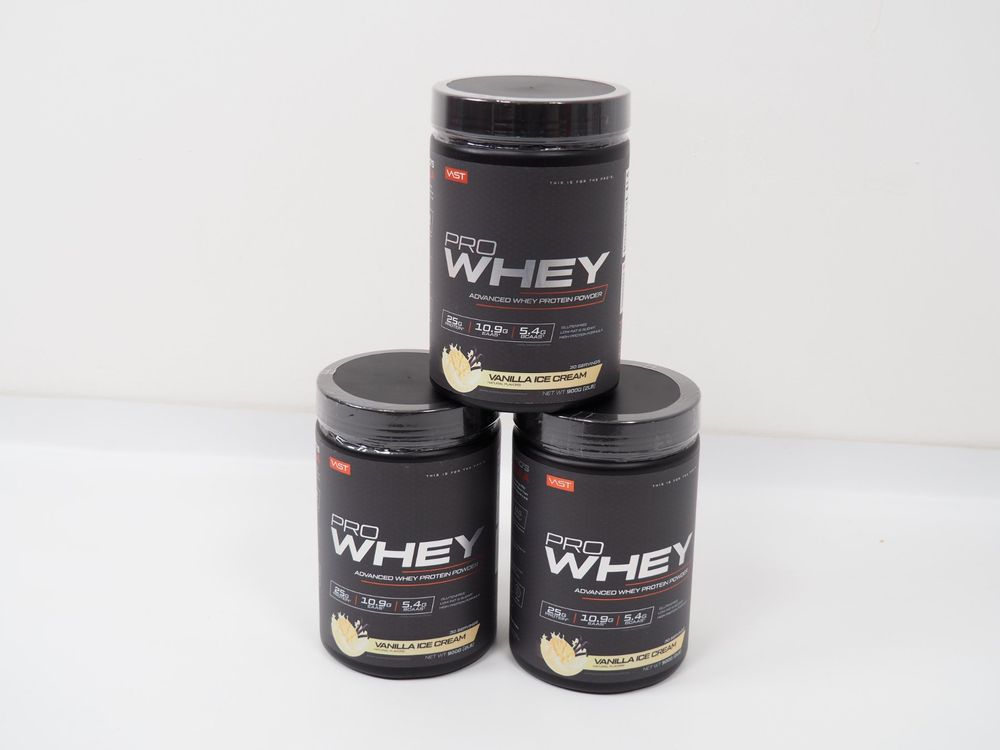 3x VAST Pro Whey Vanilla Ice Cream Proteinpulver (24050548) (Neu und originalverpackt) in Zürich ...