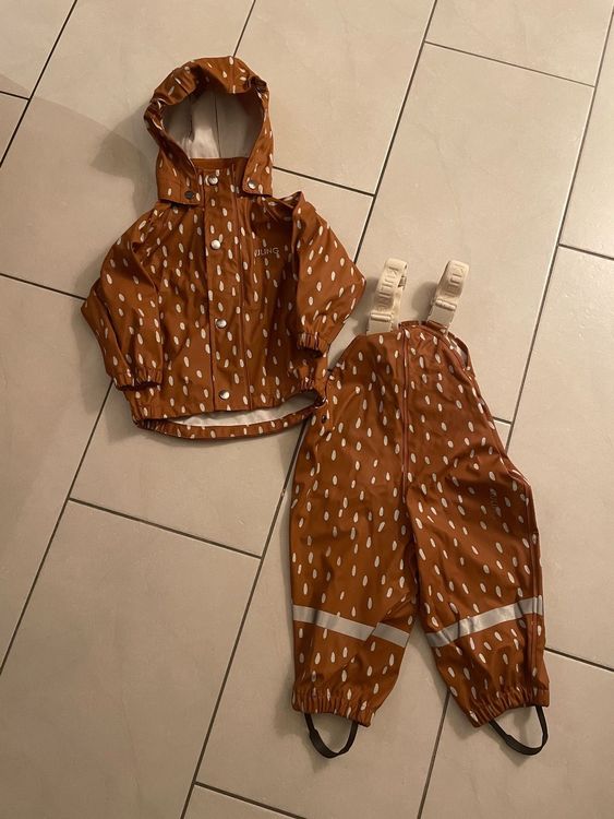 Kuling Regenhose und Regenjacke Gr. 74/80, Regenset | Kaufen auf Ricardo