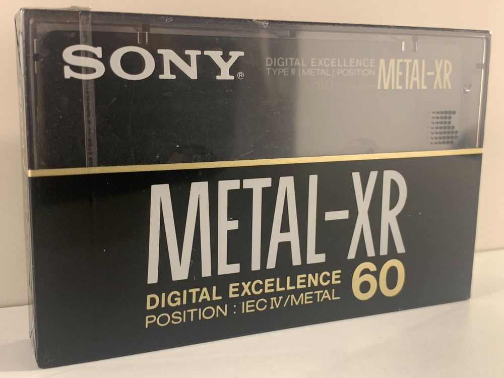 Sony Metal XR 60 Type IV Kassette (Neu (gemäss Beschreibung)) in ...