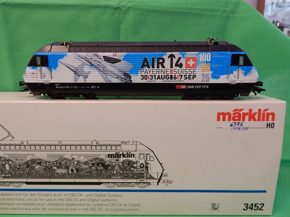 HO - Märklin - CFF/SBB Loc - El. Re 460 "AIR Payerne 14" | Kaufen auf ...