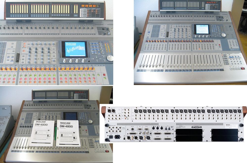 Tascam DM-4800 Pro Studio/Live Digitalmischpult mit MB (Gebraucht) in ...