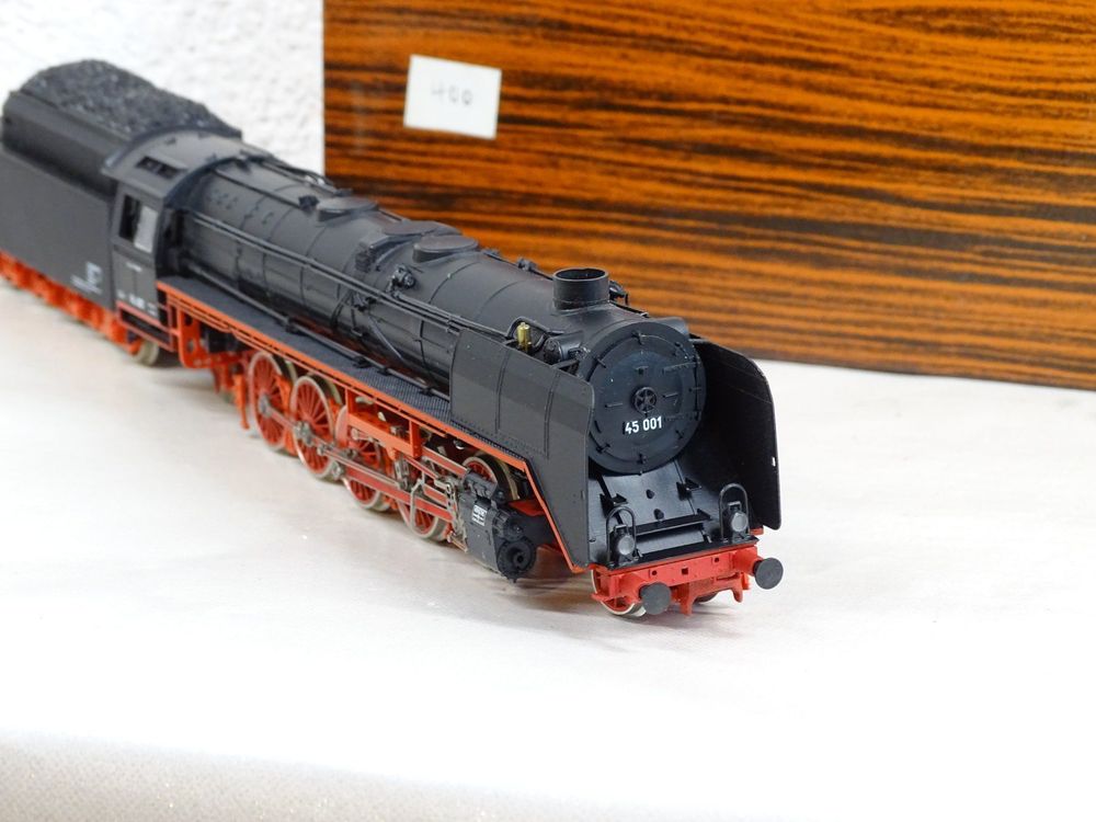 Liliput 4501 Dampflok BR45 001 DR Schwarz, H0,GS/DC,OVP | Kaufen auf Ricardo
