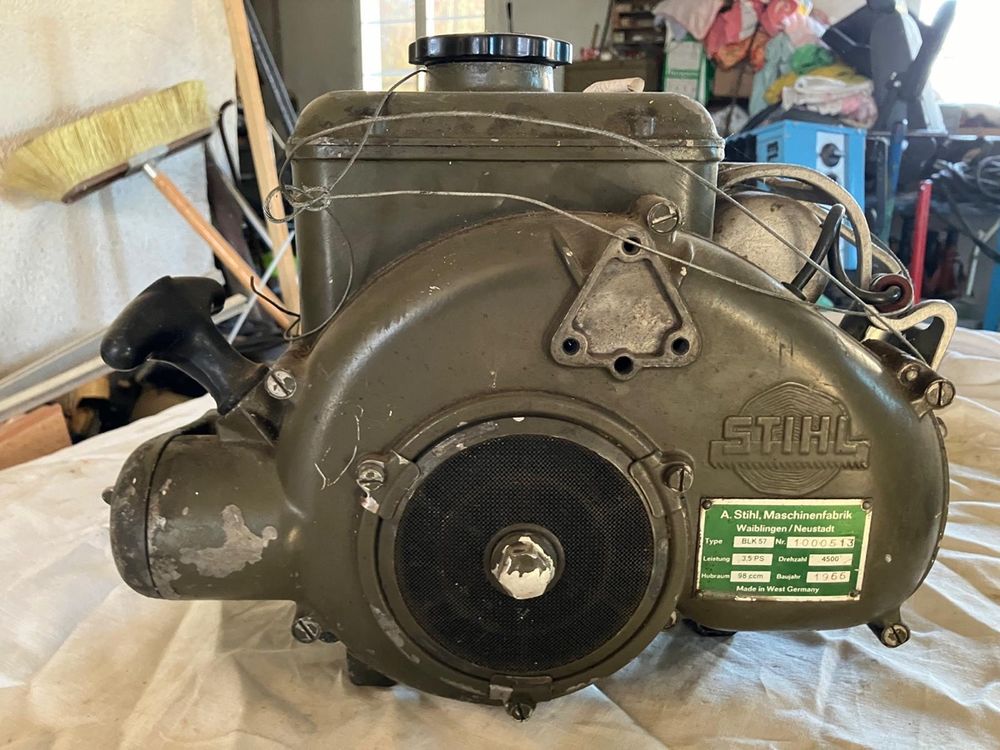Stihl Benzinmotor Einzylinder Oldtimer | Kaufen auf Ricardo