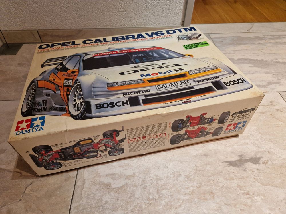 Tamiya Opel Calibra V6 DTM 1/10, Nostalgieobjekt (Gebraucht) in ...
