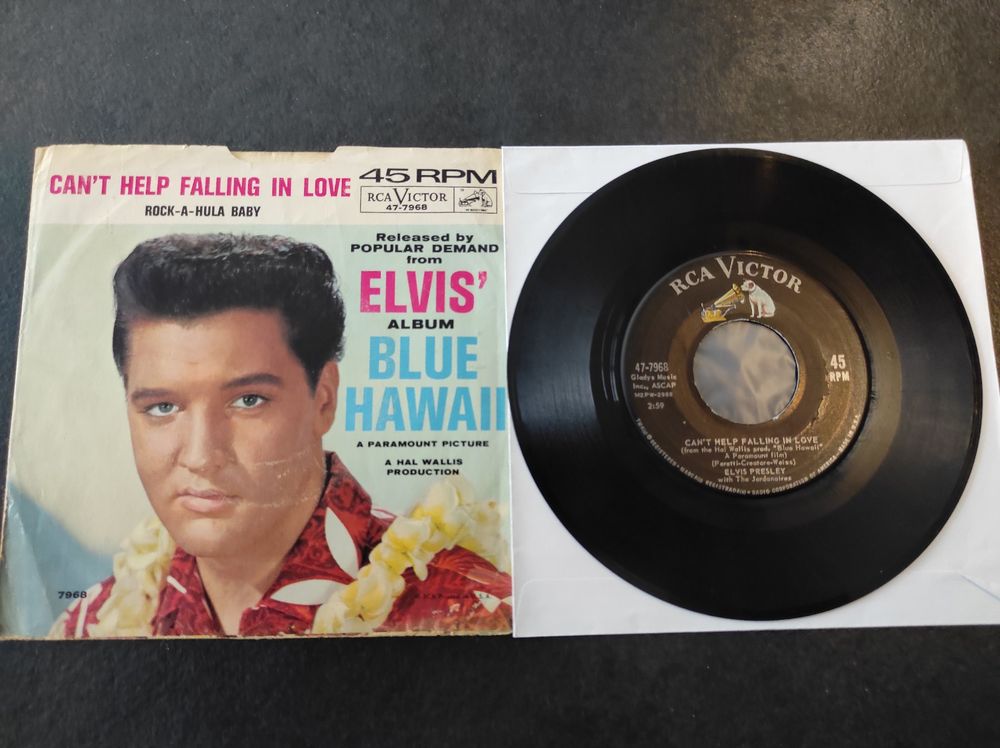 Elvis Presley - Cant help falling in love RCA USA (Gebraucht) in Baden ...