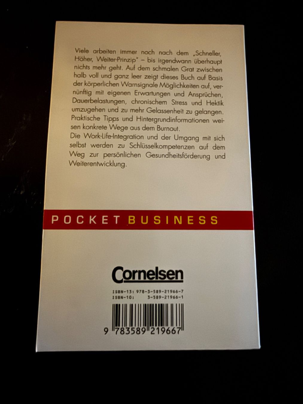 Wege aus dem Burnout - Pocket Business, Top Zustand! (Gebraucht) in ...