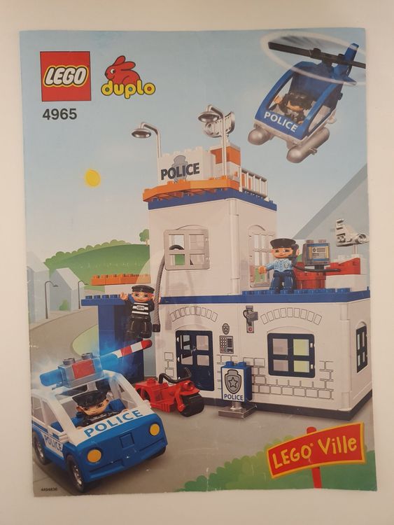 Duplo 4965 Polizeistation mit Anleitung (Gebraucht) in für CHF 39 – mit ...