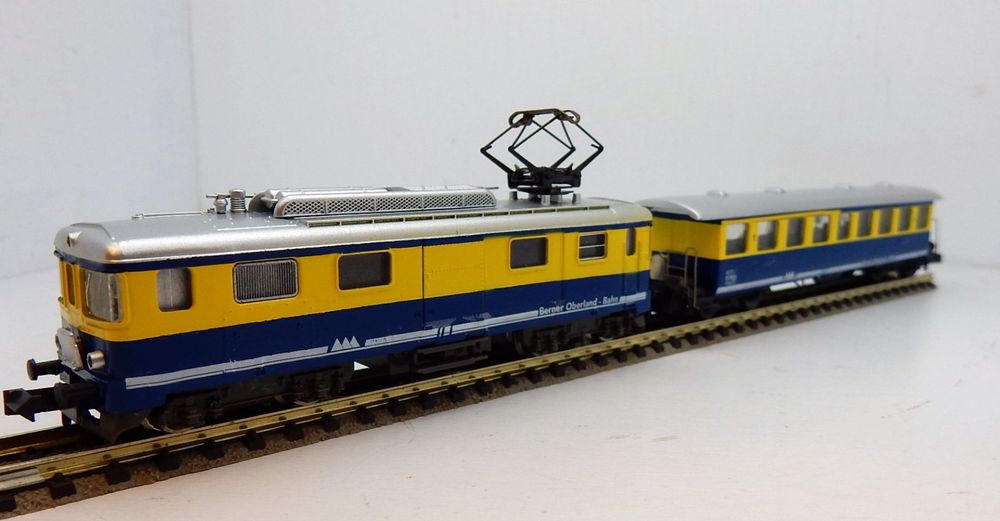 N BOB "Berner-Oberland Bahn" Motrice De 4/4 + 1 Wagon (Gebraucht) in ...