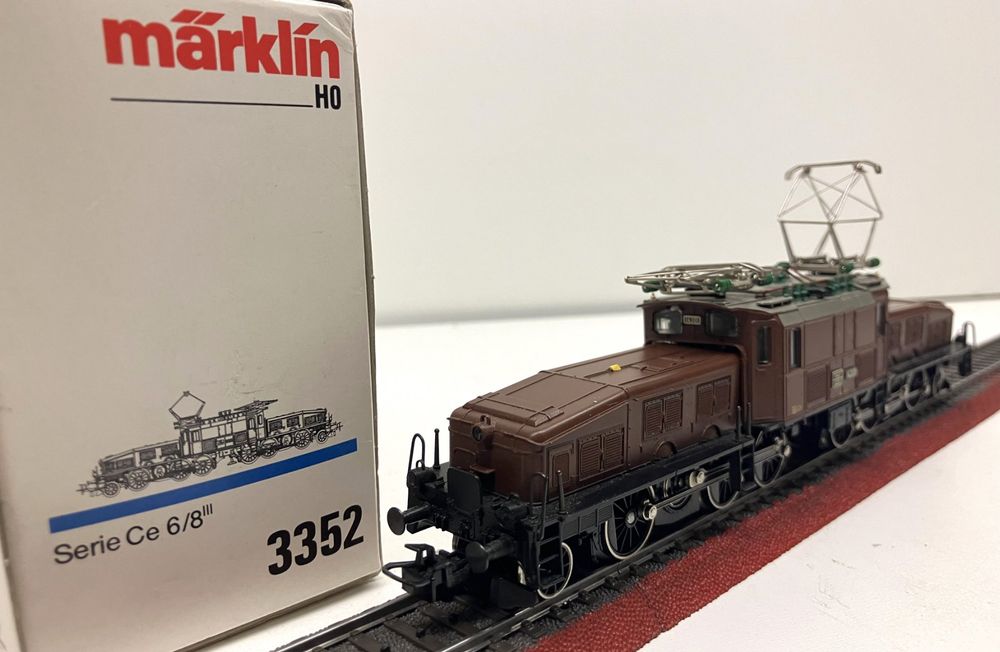 märklin 3352 Digital: Krokodil Ce 6/8III SBB 14301 braun (Neu (gemäss ...