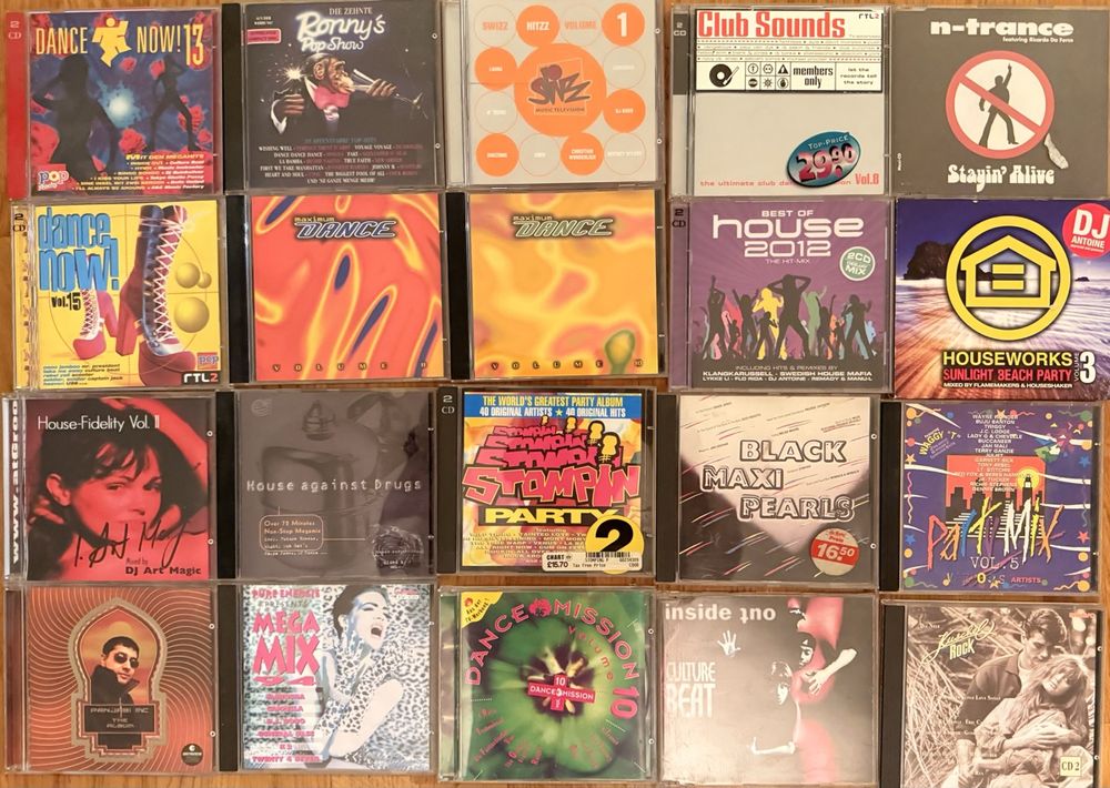 20 Cds Dance Mission, Dance now, House , Club Sounds (Gebraucht) in ...