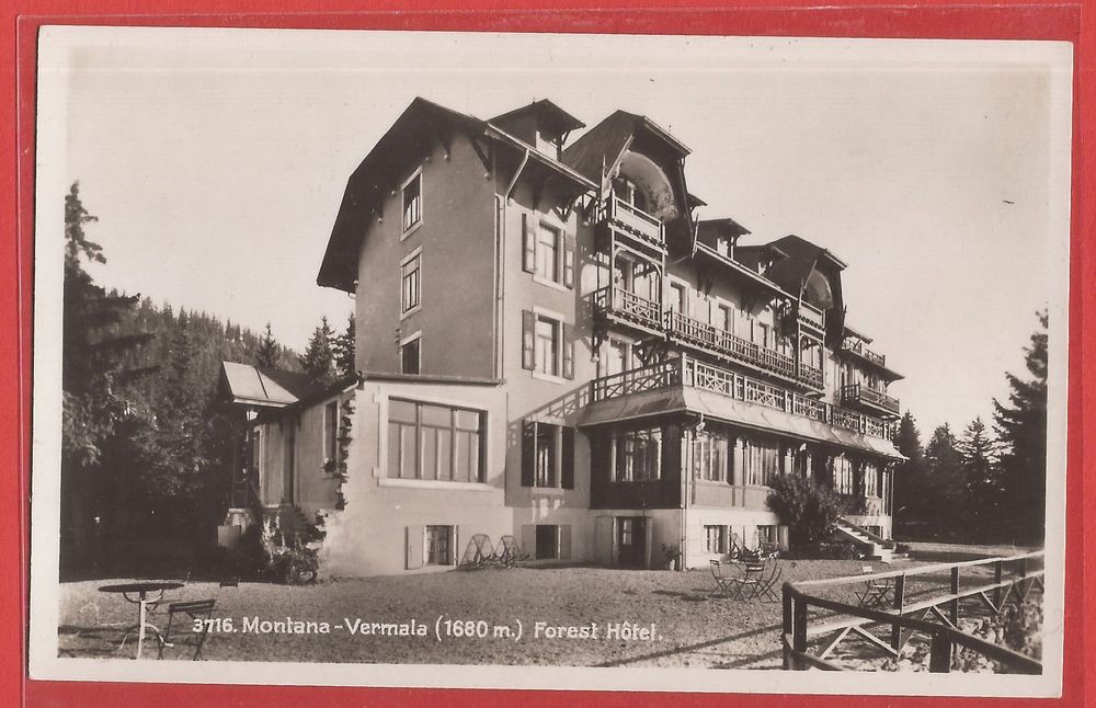 Montana Vermala - Forst Hôtel - ca. 1930 (Gebraucht) in Fislisbach für ...