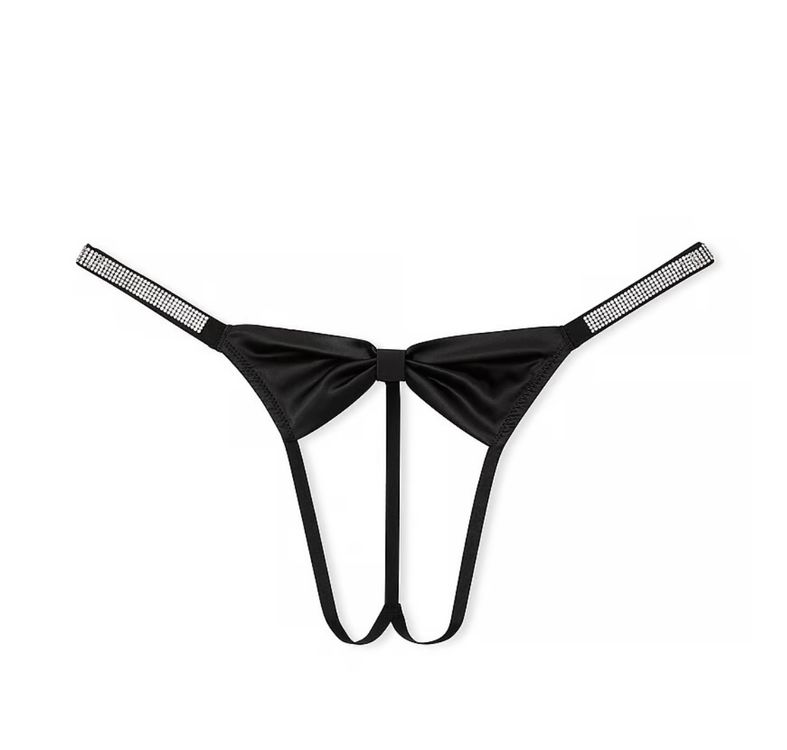 Victorias Secret Shine Bow Satin V String Panty M New Kaufen Auf Ricardo