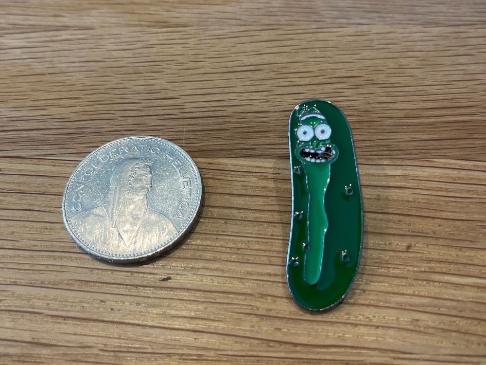 Gurken Rick Meme Pin (Rick and Morty) (Gebraucht) in Biel/Bienne für ...