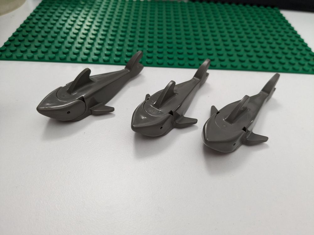 Lego Figuren x19 Haie, Oktopus, Schwarzer Mantarochen [A1] | Kaufen auf ...