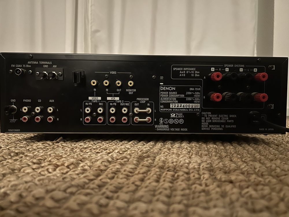 Denon DRA-75 VR Receiver Made in Japan | Kaufen auf Ricardo